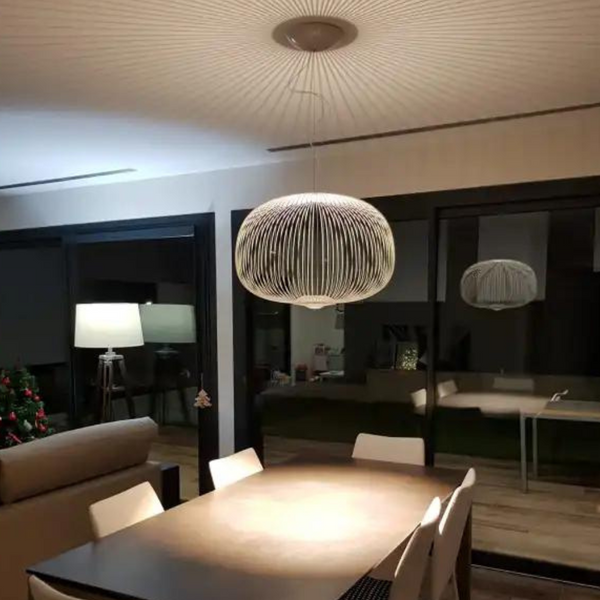 Lámpara Spokes 3 - Blanco – Interdesign Chile